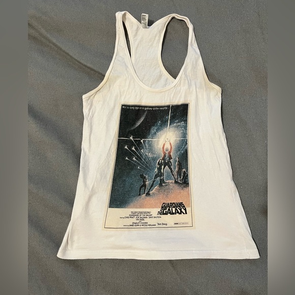 American Apparel | Tops | Guardians Of The Galaxy Tank Top | Poshmark